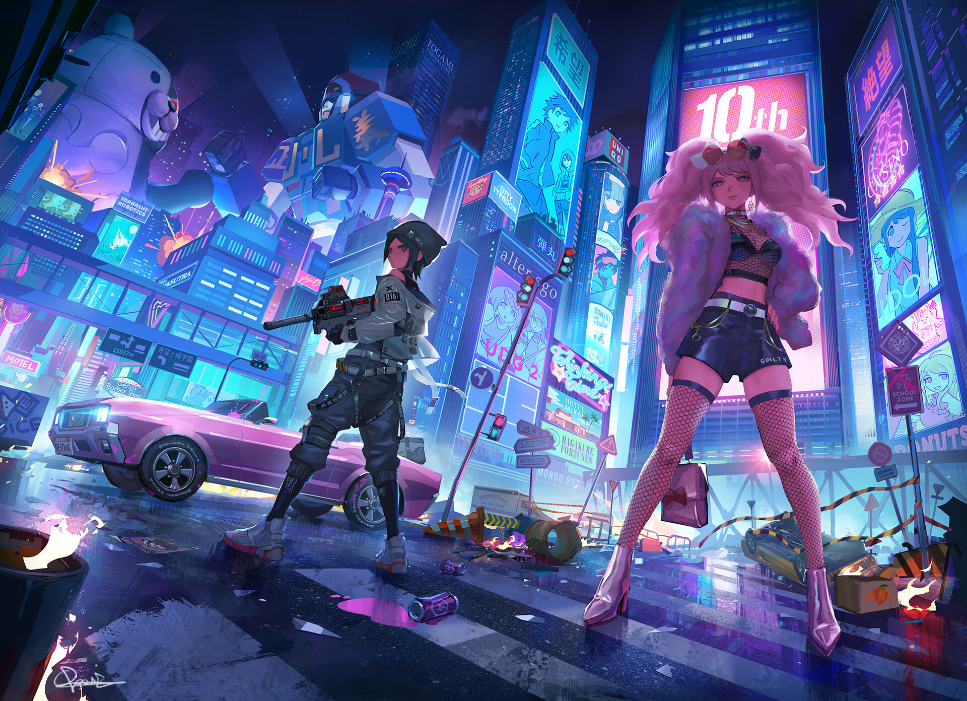 ArtStation - DANGANRONPA 10