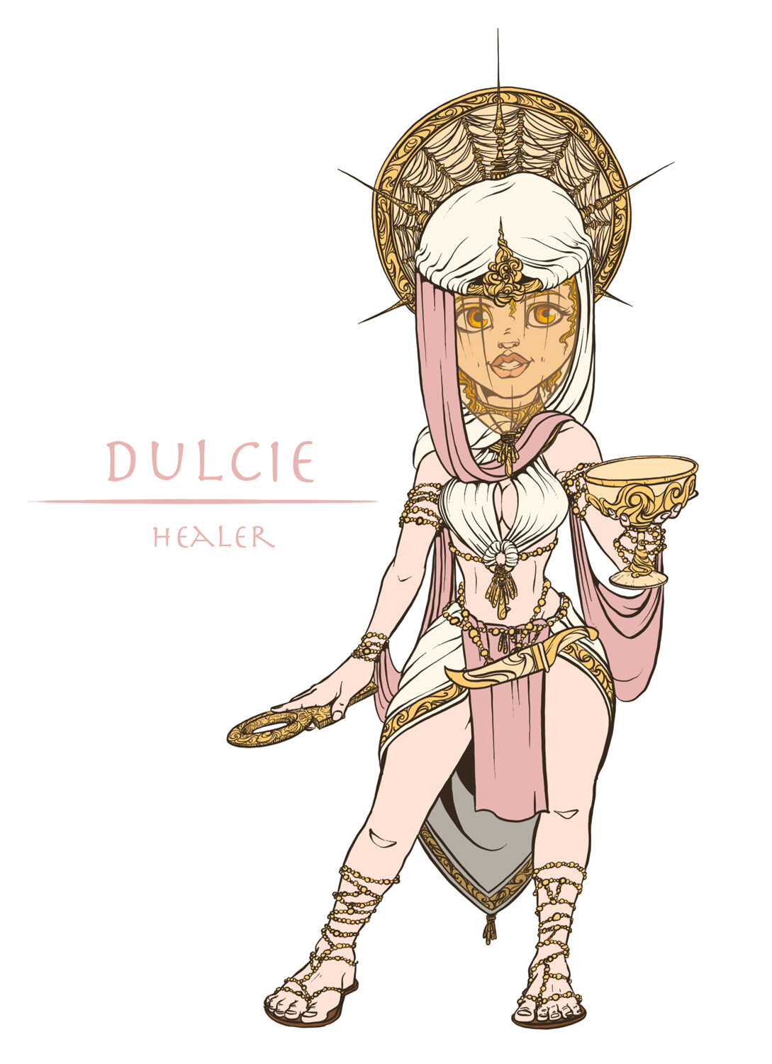 ArtStation - RPG Chara Design: Healer