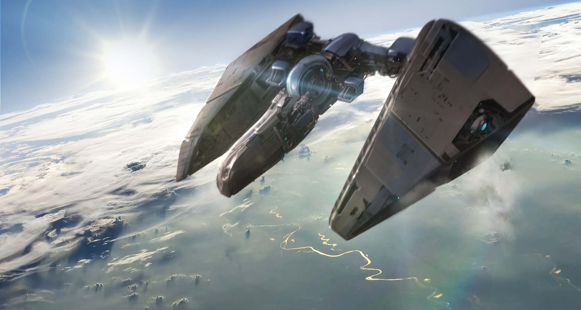 ArtStation - rough spaceship design