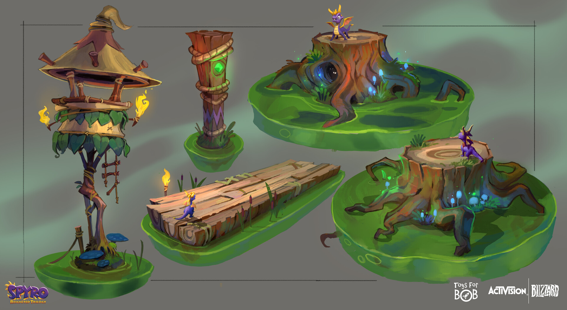 Florian Coudray Portfolio - Spyro Reignited Trilogy - Beastmakers World