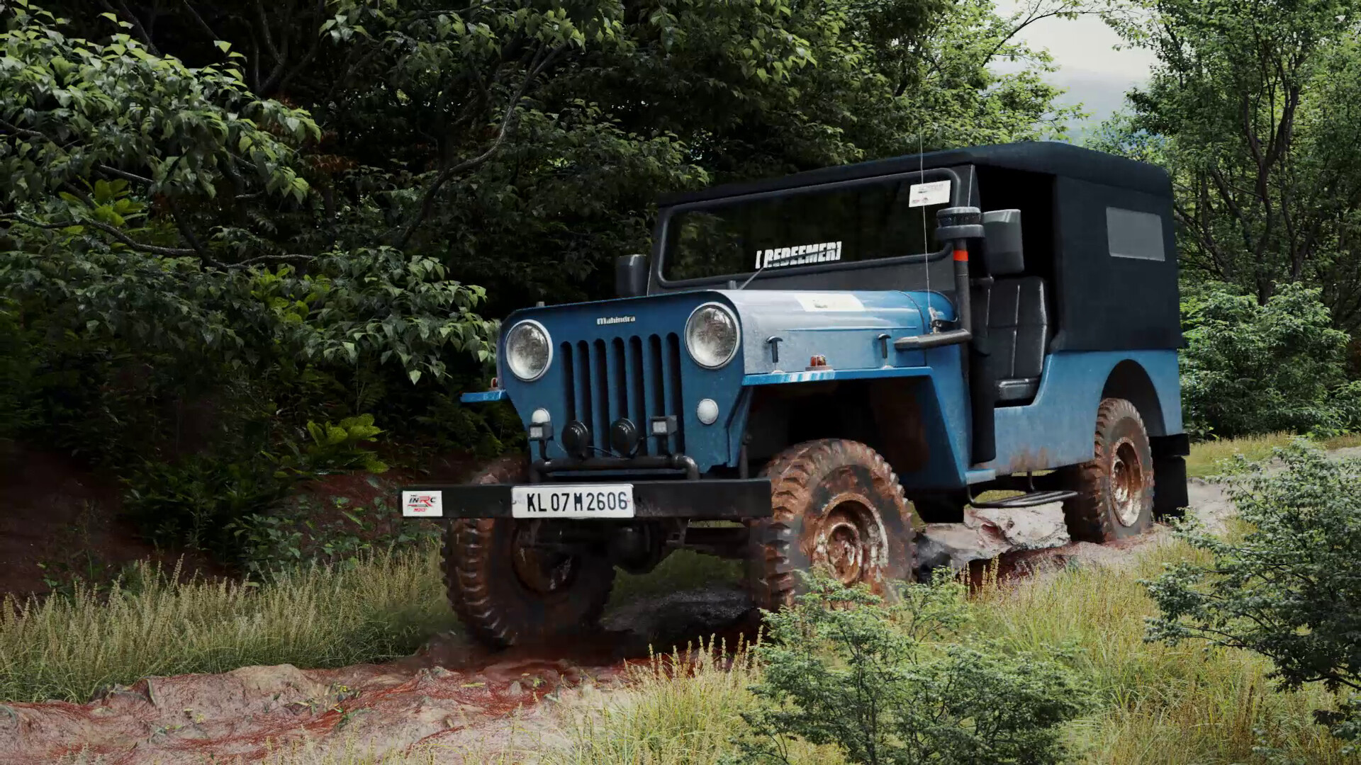 Ramees Muhammed - Jeep Animation - Mahindra CL 500Di 4X4