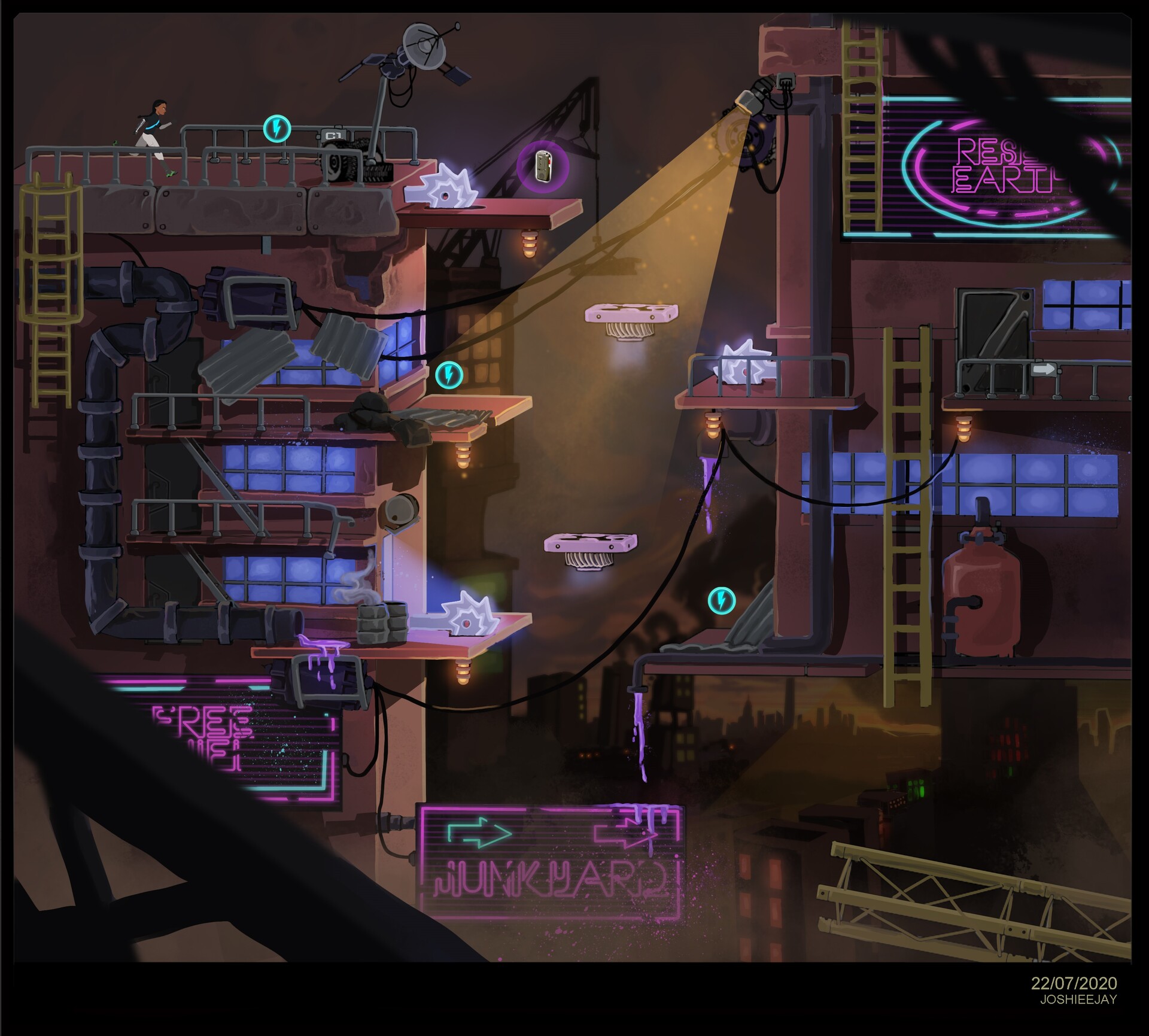 ArtStation - 2D Platform Game