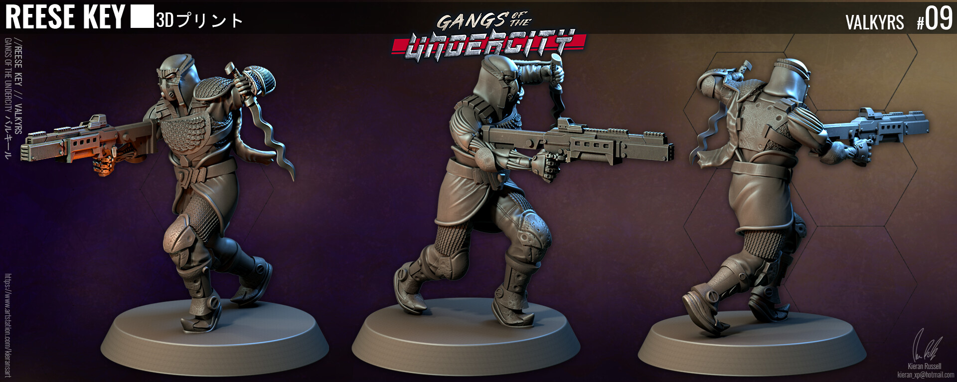 ArtStation - Reese Key - Gangs of the Undercity