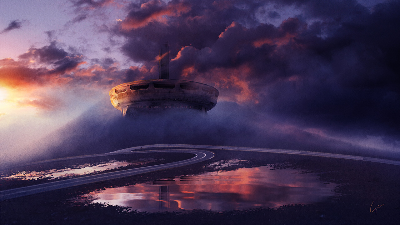 ArtStation - Sunset mirror