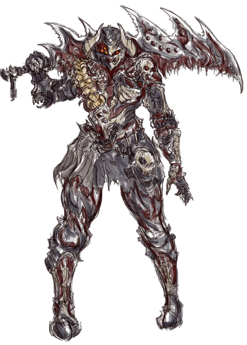 demonic knight armor
