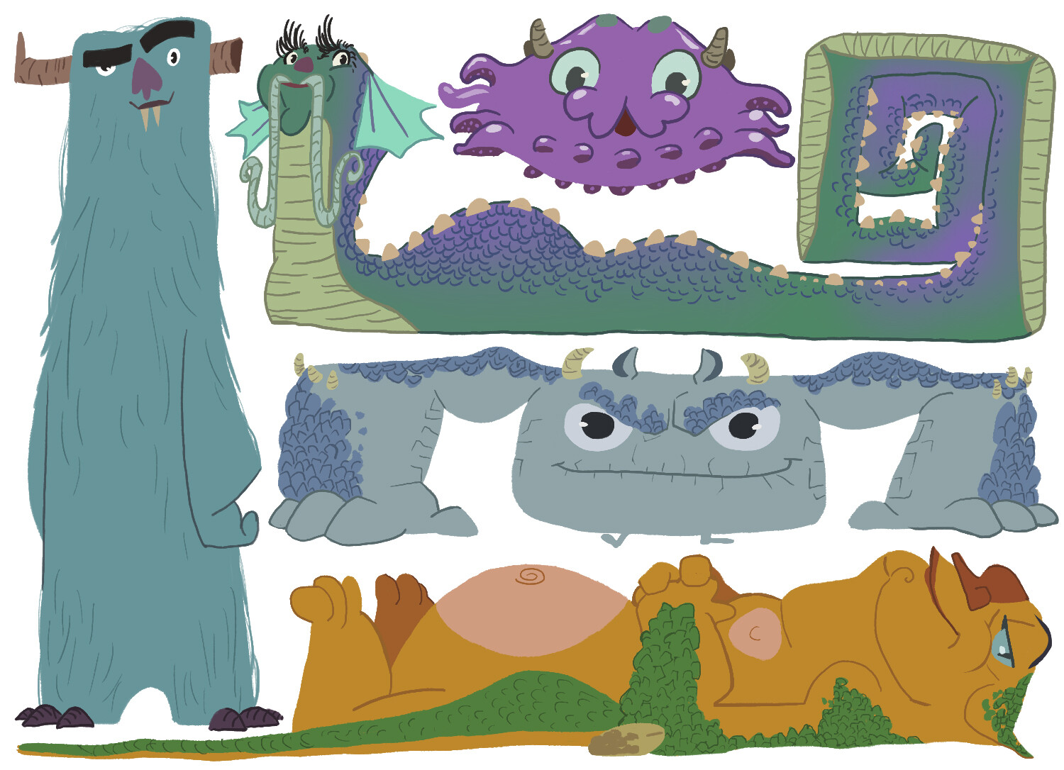 Anna Strzeszewska - Friendly monsters