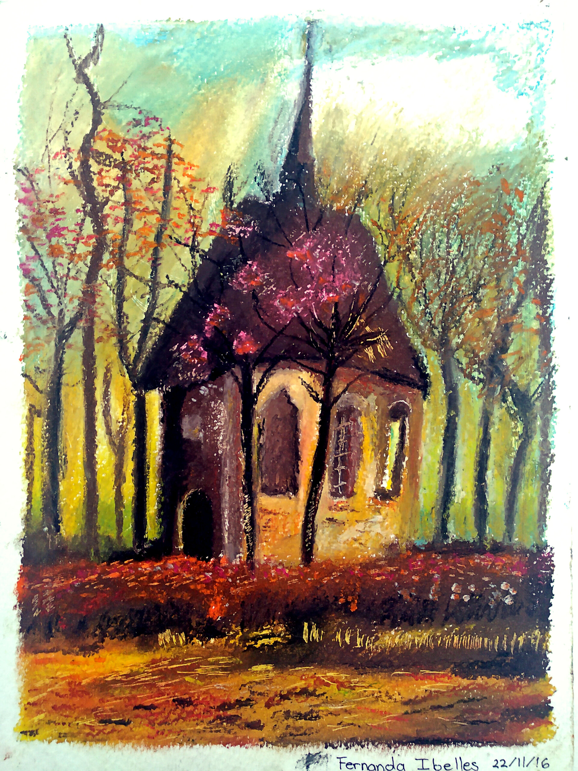 ArtStation - "Congregation Leaving the Reformed Church at Nuenen" by ...