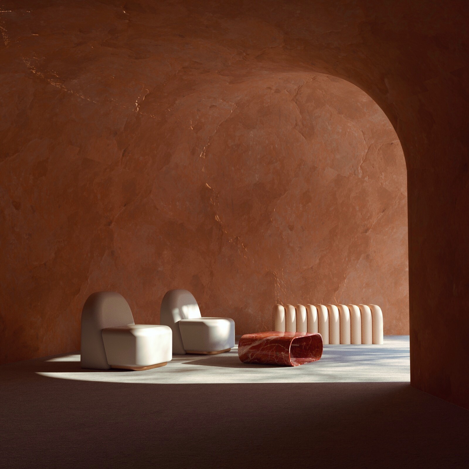 ArtStation - Orange Cave