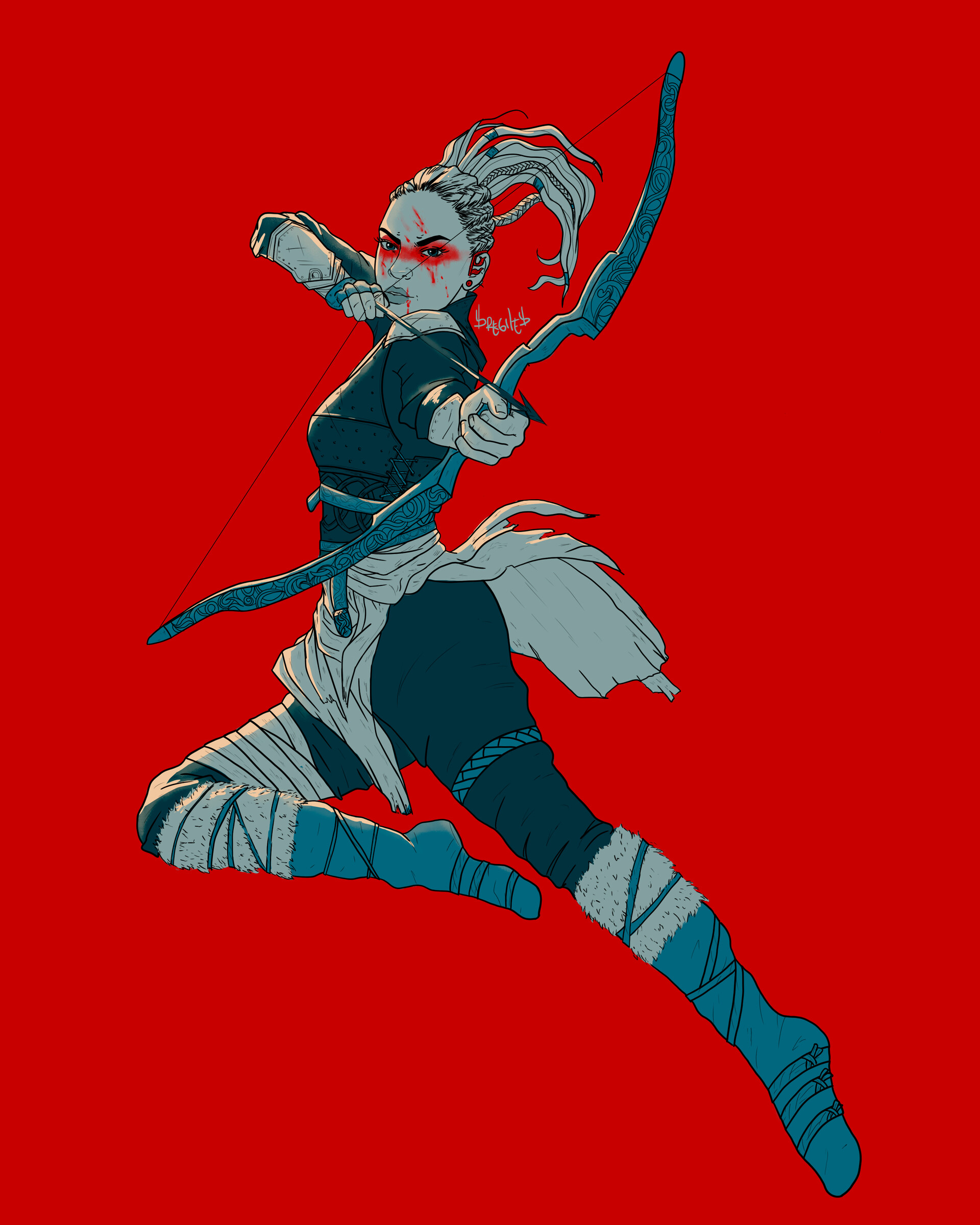 ArtStation - Viking archer