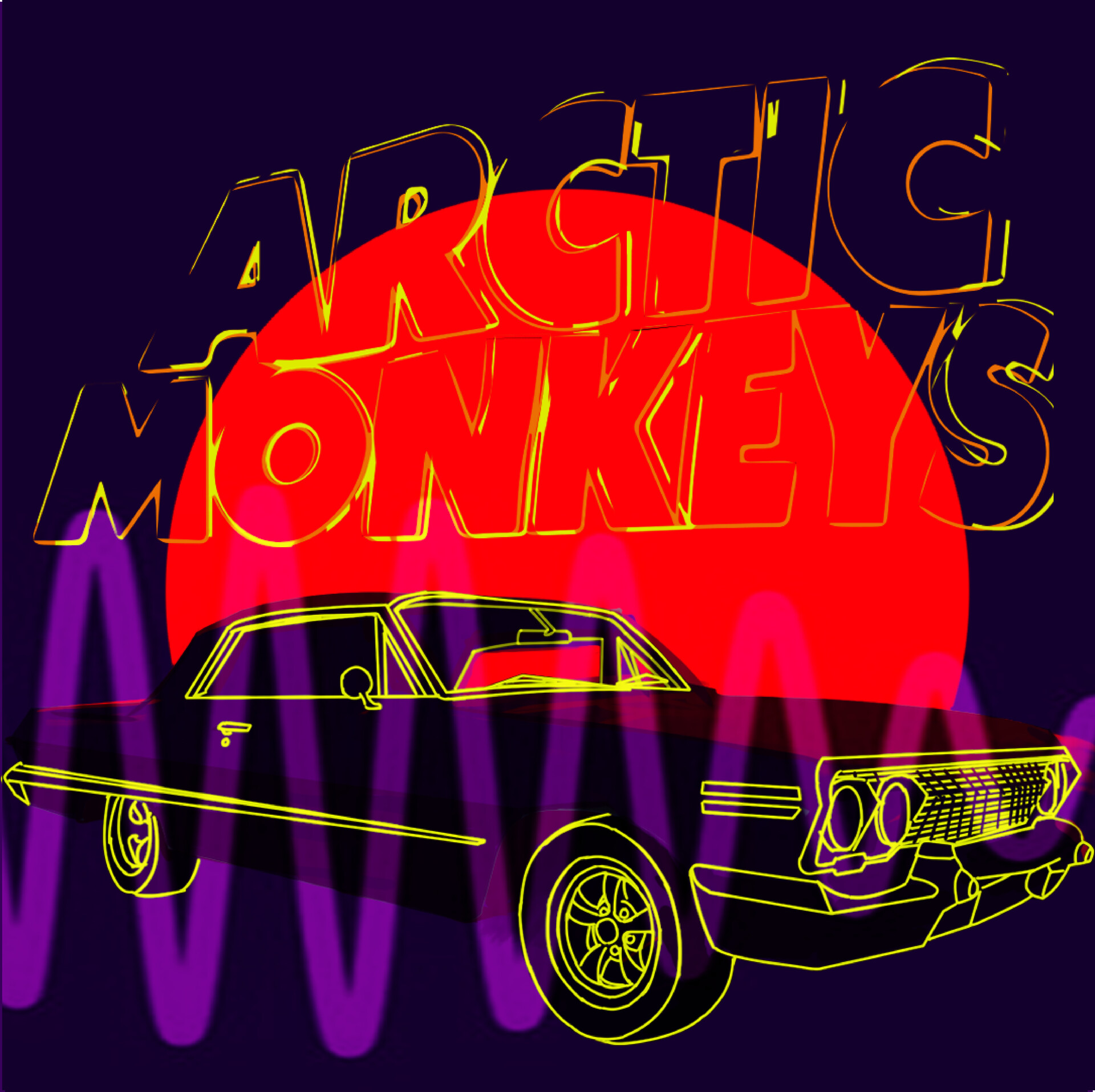 ArtStation - ARCTIC MONKEYS 1/3