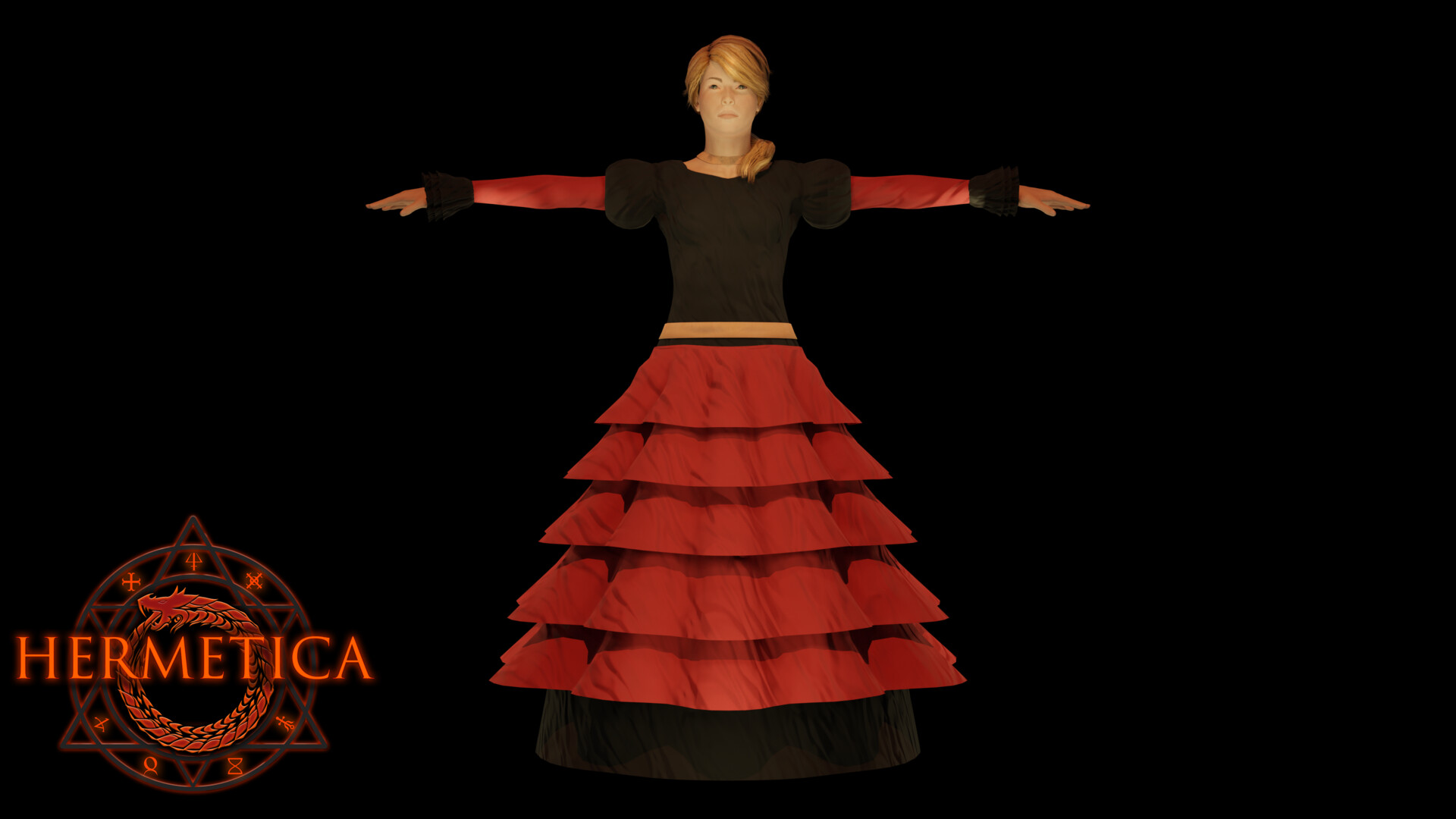 ArtStation - Hermetica - Female NPC Clothing Ver.1