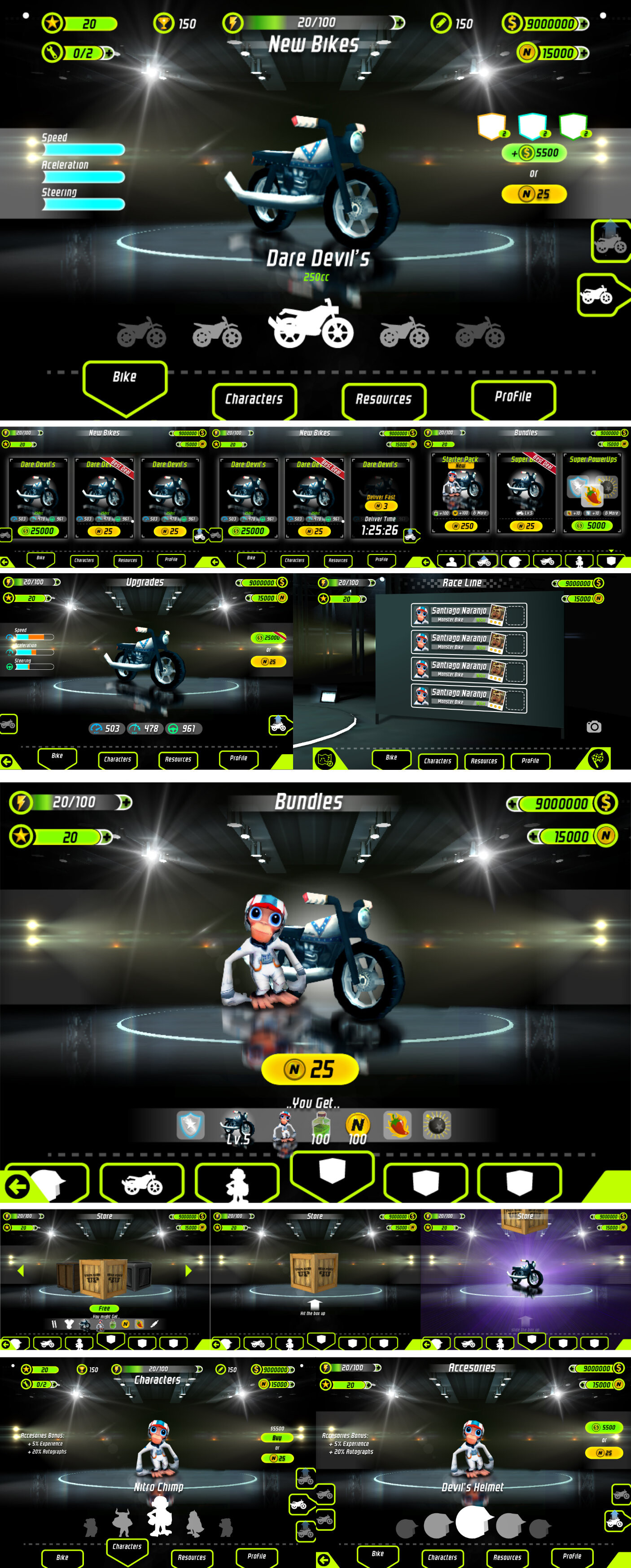 ArtStation - Super Nitro Chimp Pre-Production Store