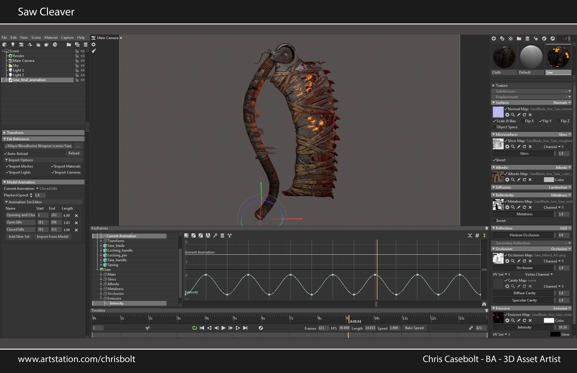 Chris Casebolt - Saw Cleaver