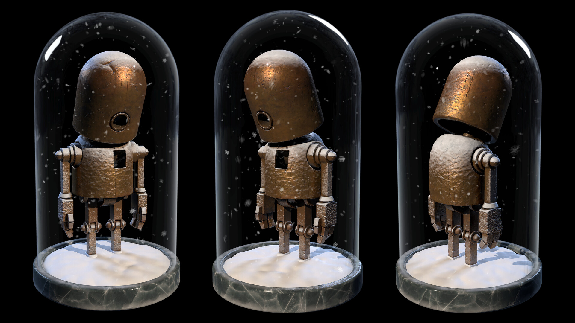 ArtStation - Winter Robot