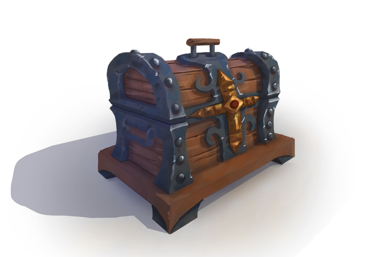 ArtStation - vampire hunter chest