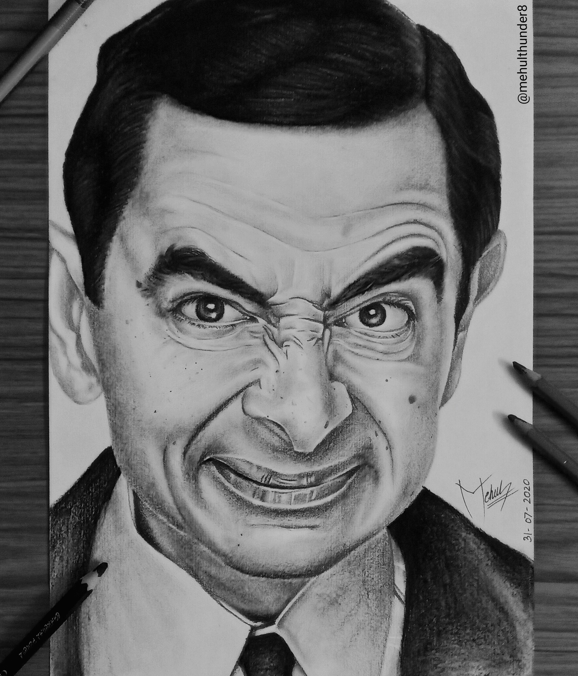 ArtStation - crazy Mr. Bean