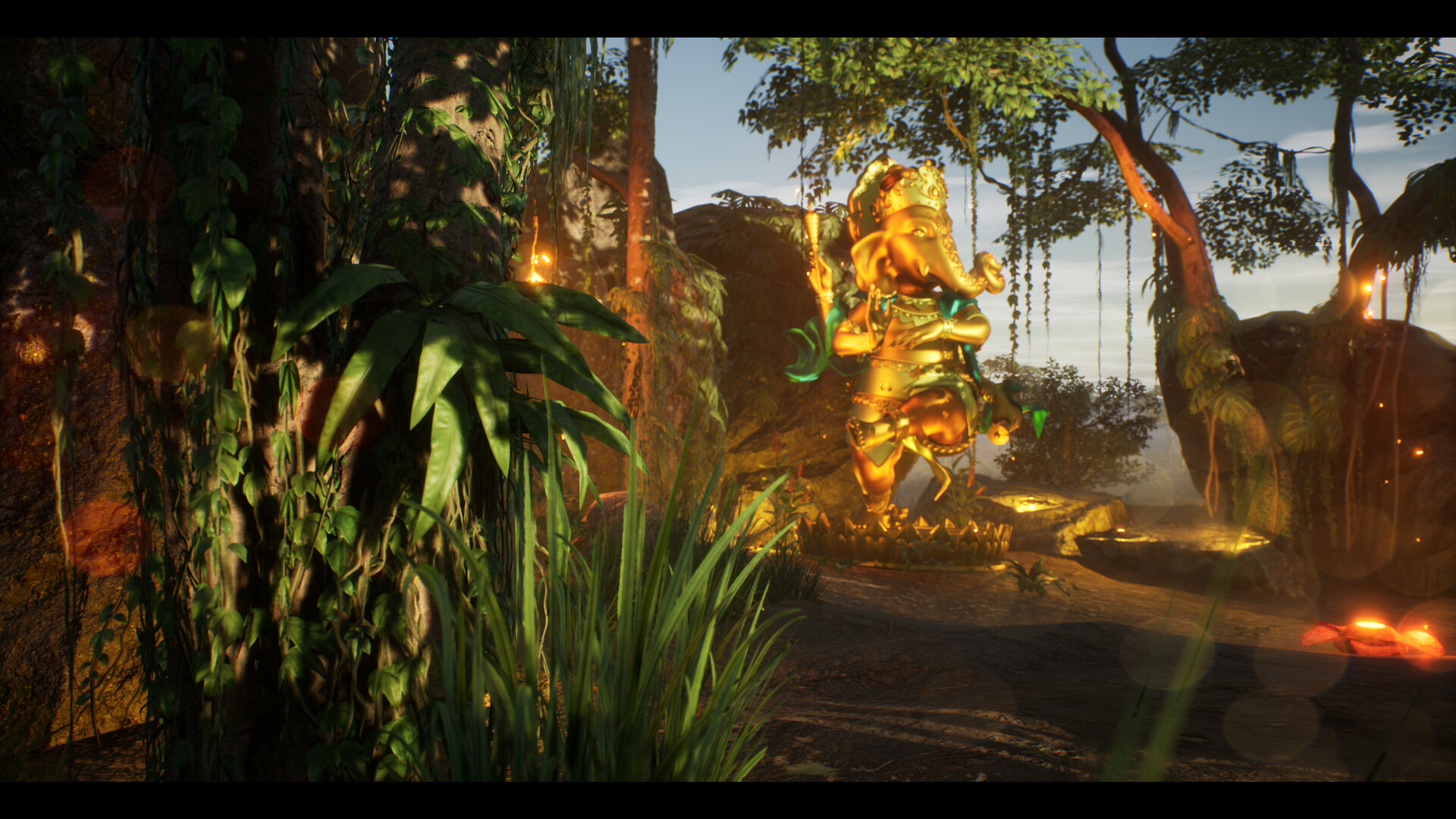 Praveen Kumar - Lord Ganesha In Forest Unreal Engine