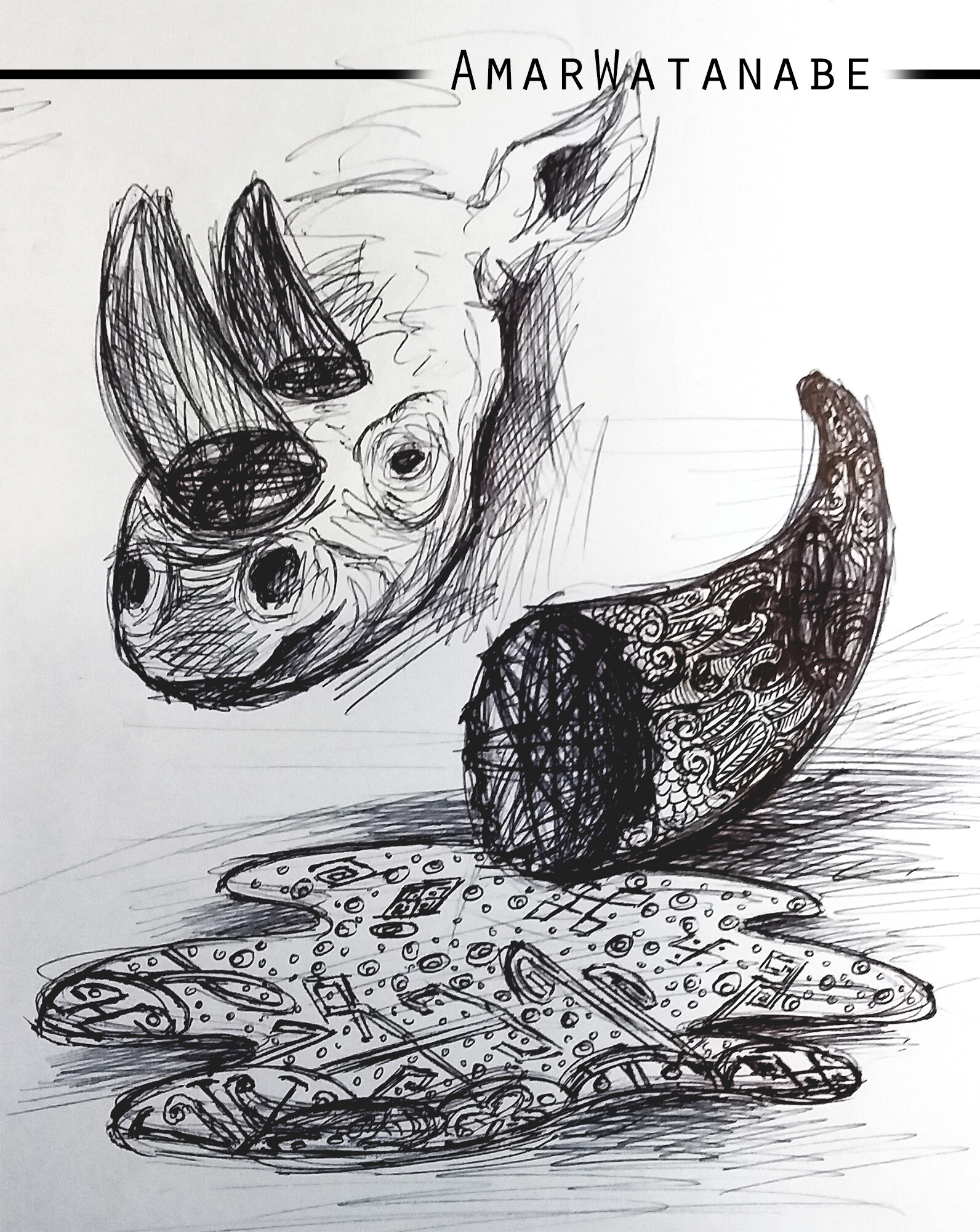 ArtStation - Extinct (Sketch-2)