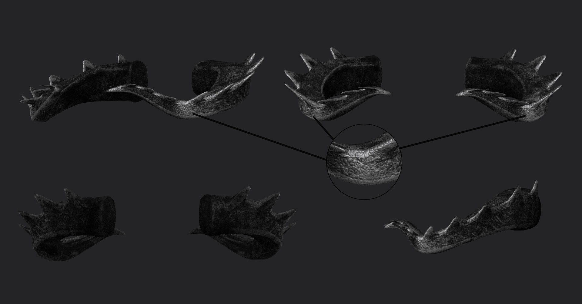 ArtStation - Metal horns