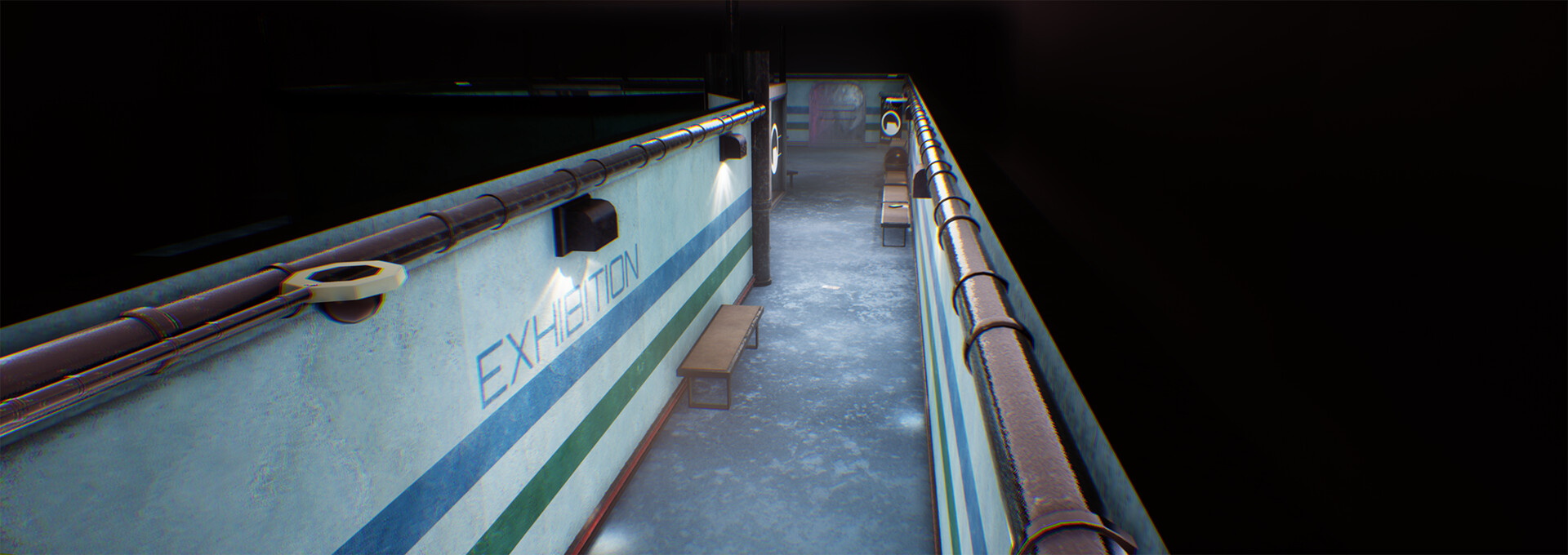 Lewis Green - Honours project: Half-Life style scene