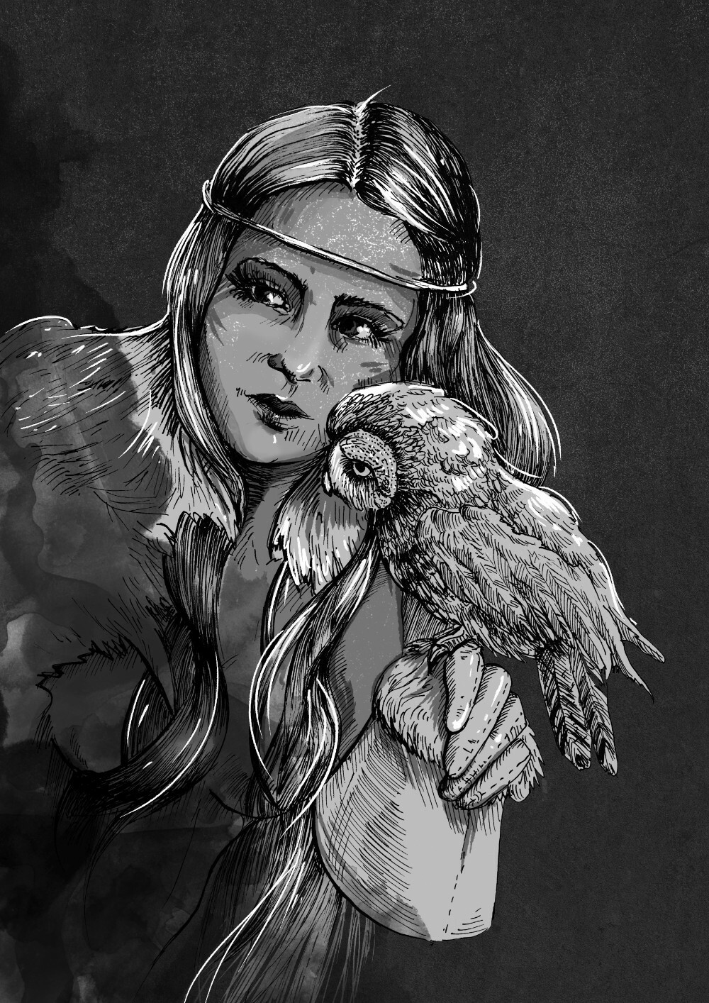 ArtStation - Blodeuwedd