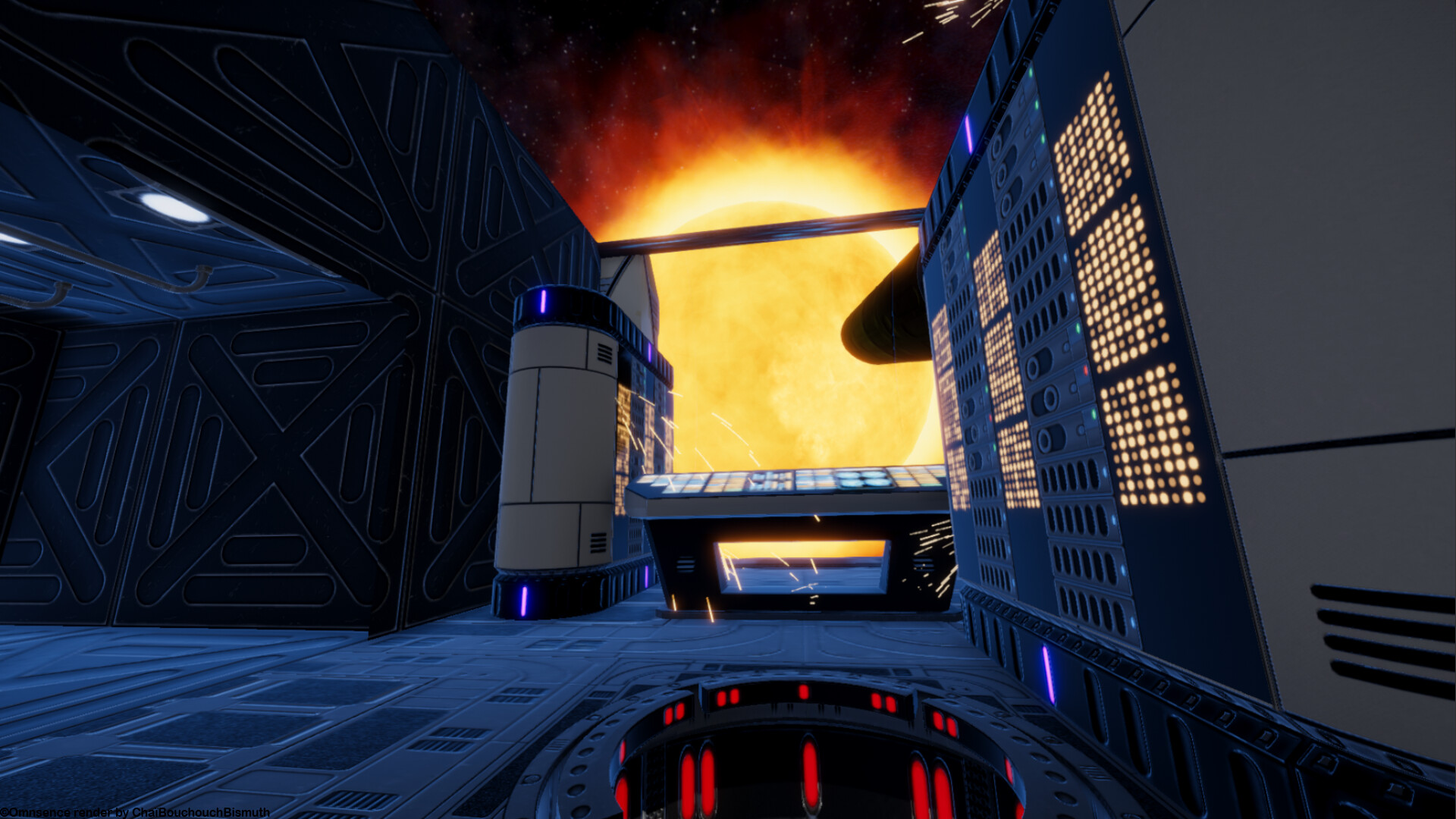 ArtStation - Launch room