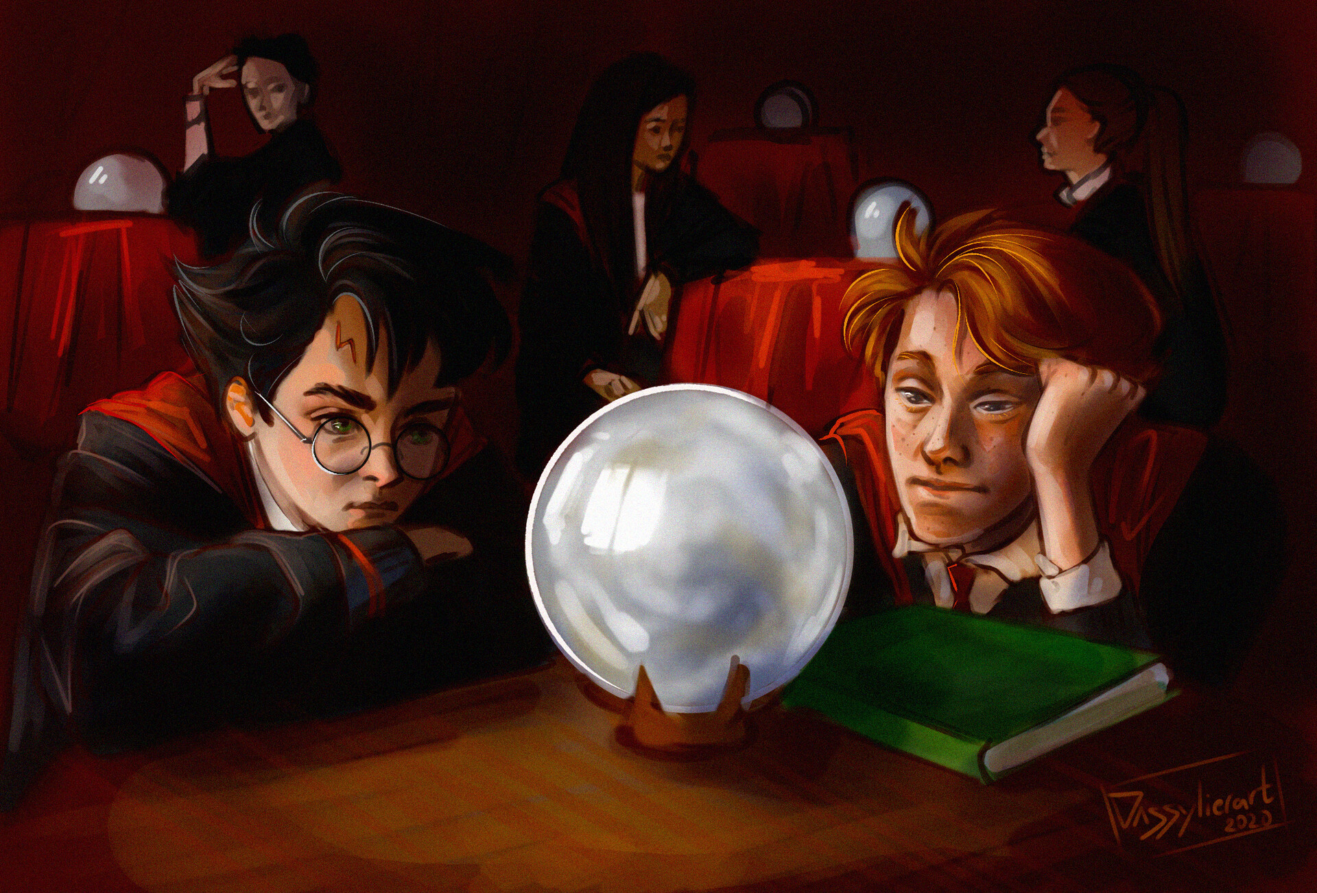 ArtStation - "Harry Potter" movie's scene redraw