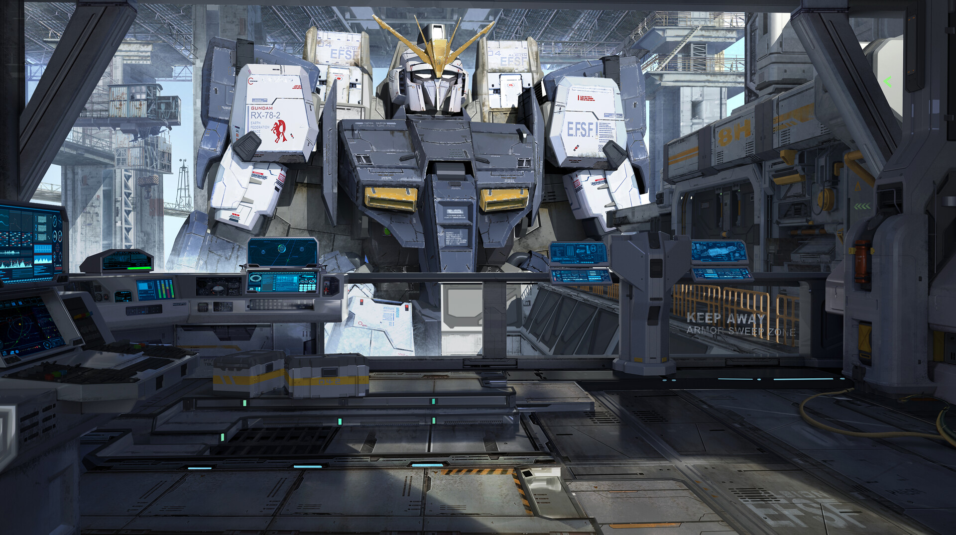 ArtStation - Mobile suit