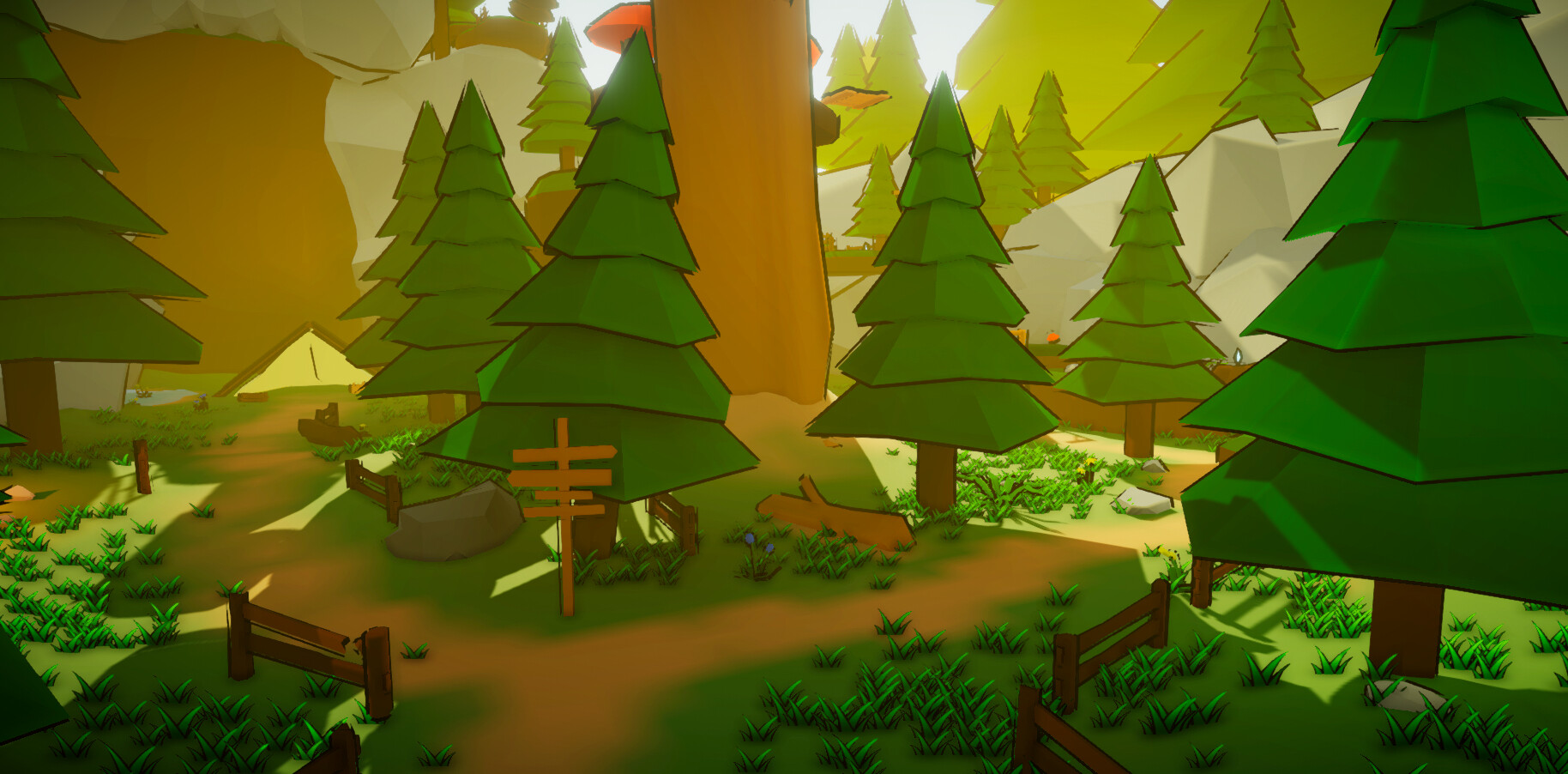ArtStation - Cartoon Forest