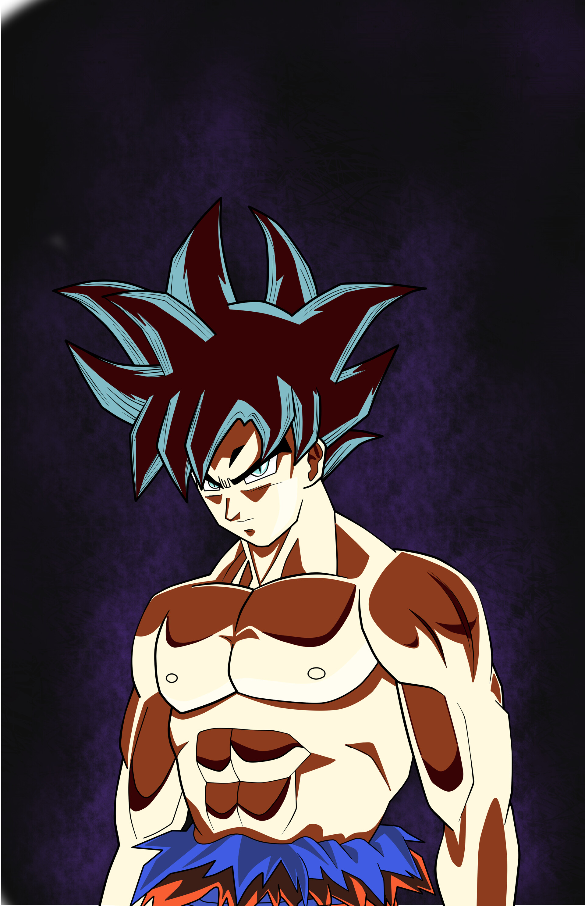 ArtStation - Goku Miggate no gokui - Dragon Ball Super