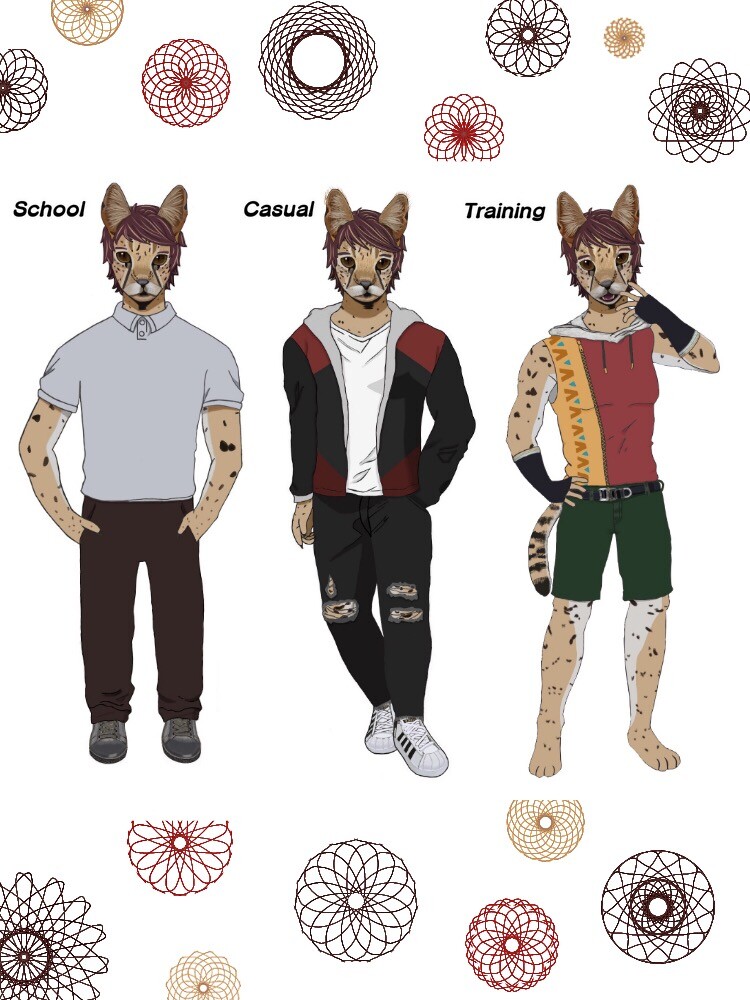 ArtStation - My own furry character