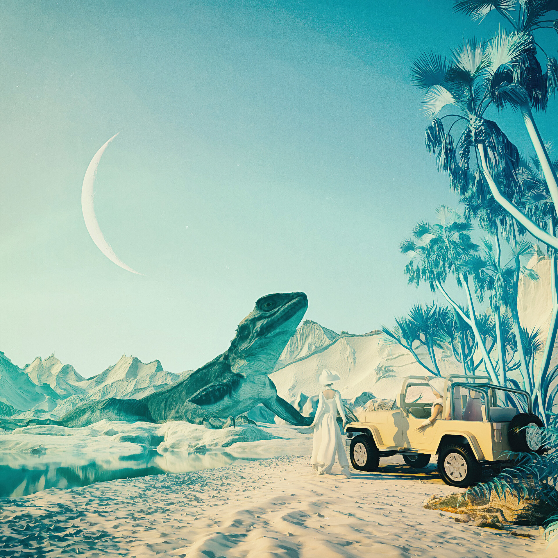 ArtStation - lizard island