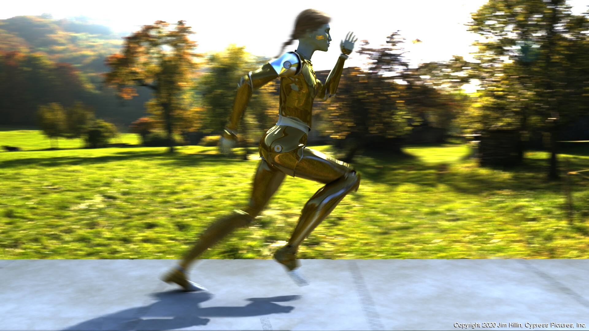 ArtStation - Jewell Running