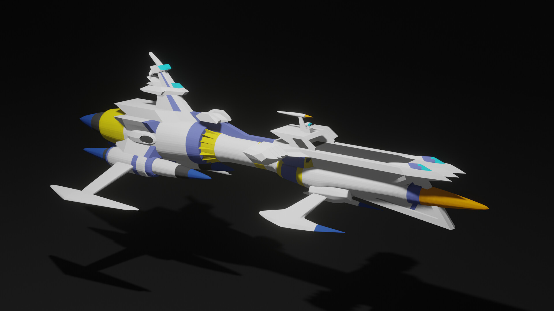 ArtStation - Blue Typhoon Model Recreation