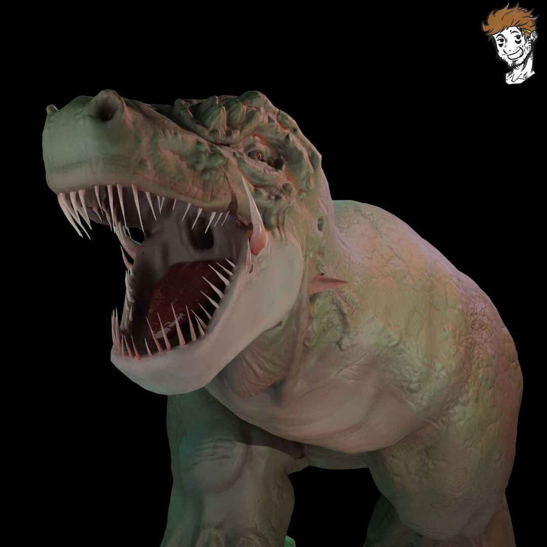 ArtStation - Dinosaur No arms!