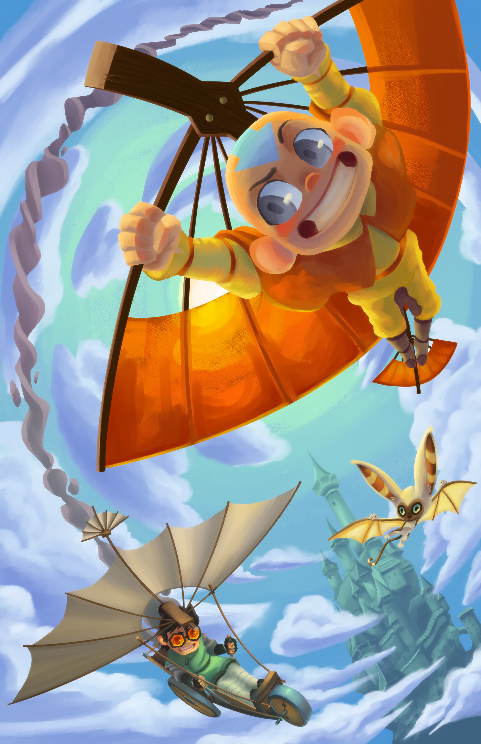 ArtStation - Northern Air Temple (avatar the last airbender)