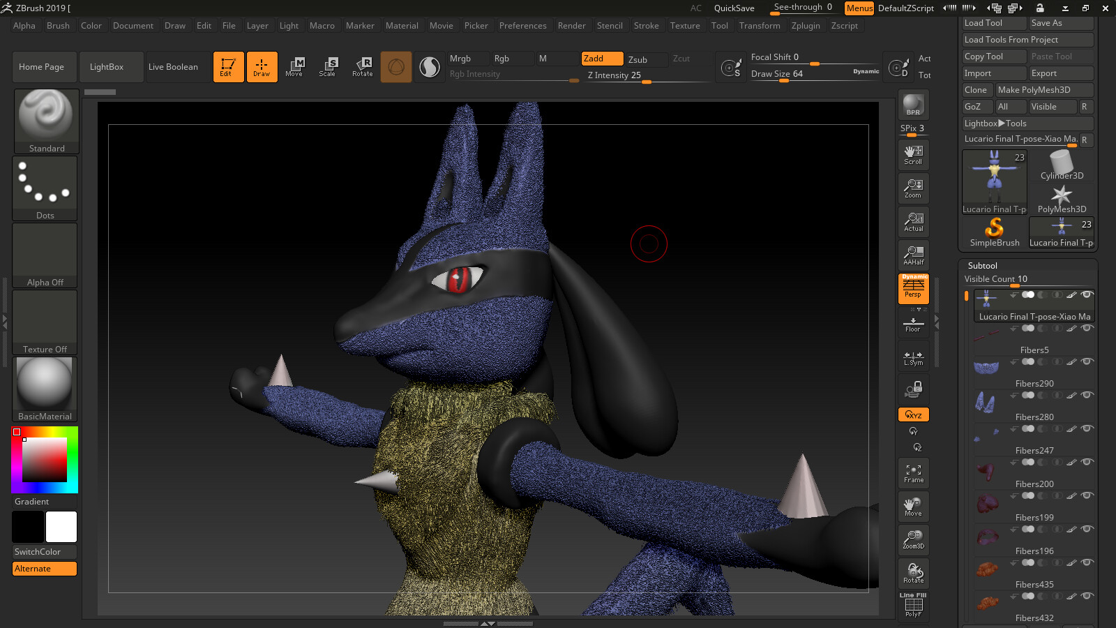 Xiao Ma - Final Project-Lucario