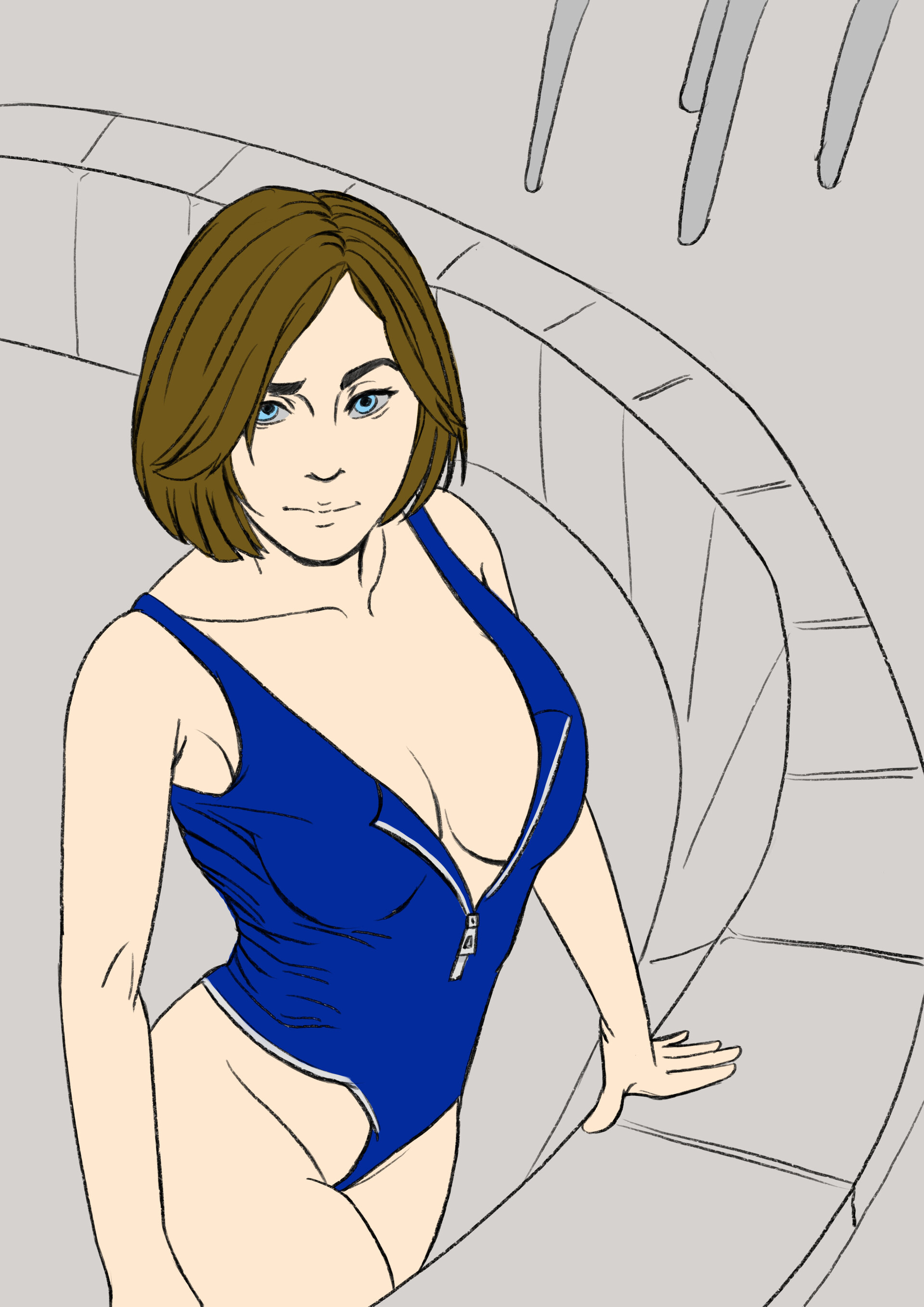 ArtStation - Pool Day