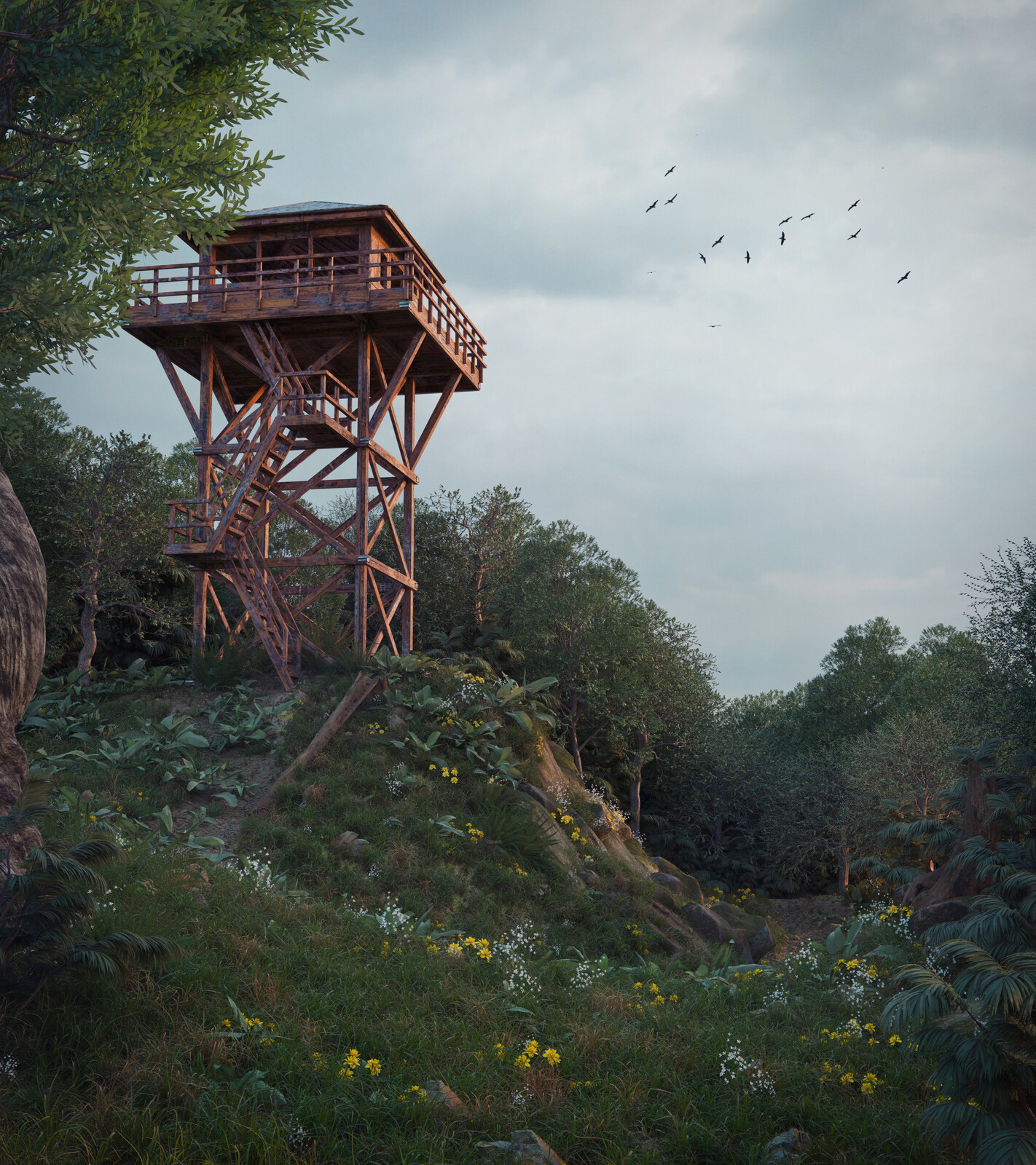 Drysen Geoghegan - The Watchtower