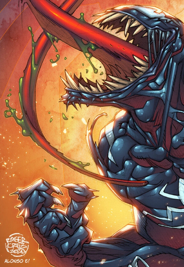 Alonso Espinoza - Venom Rage: Fanart/Collab