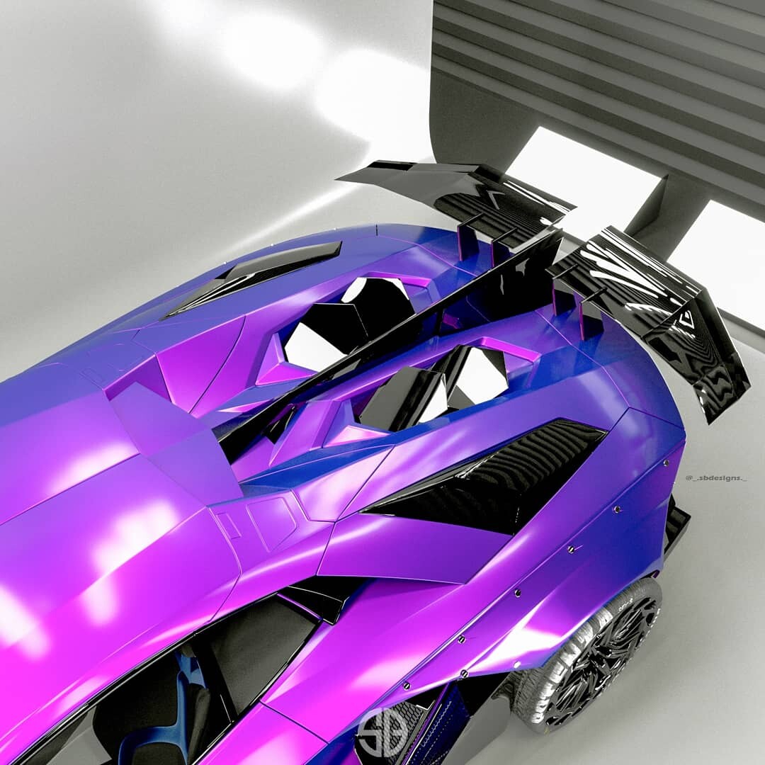 Seshaan Bhatia - Lamborghini Aventador SV Roadster Body Kit