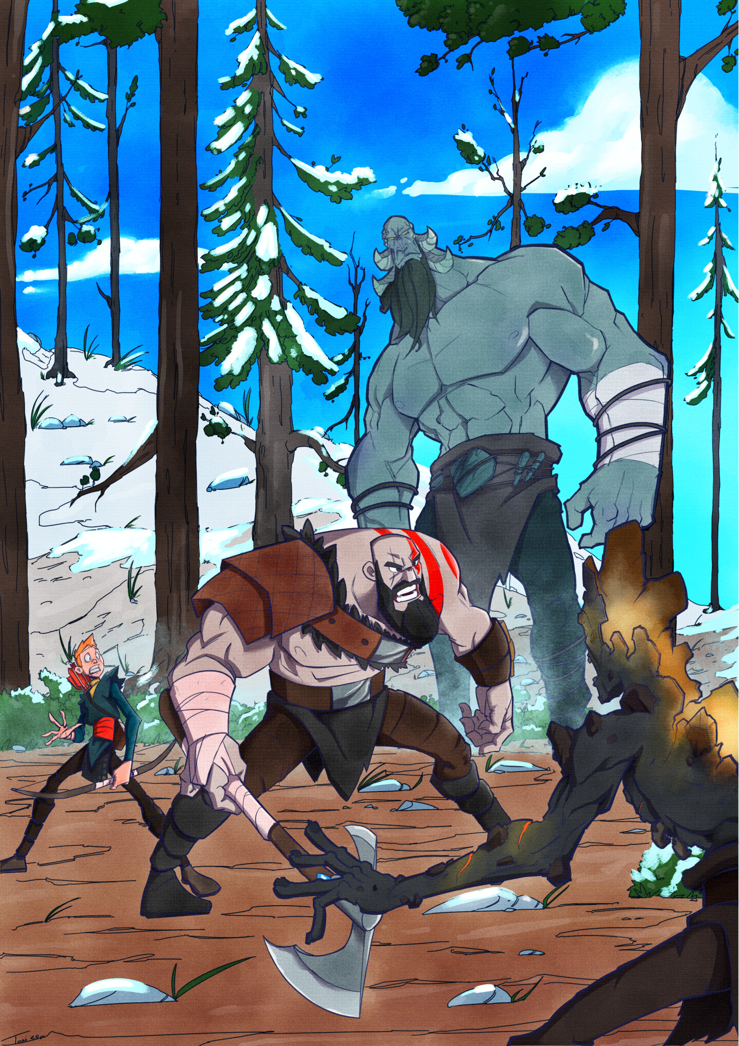 ArtStation - Boooy (God of War)