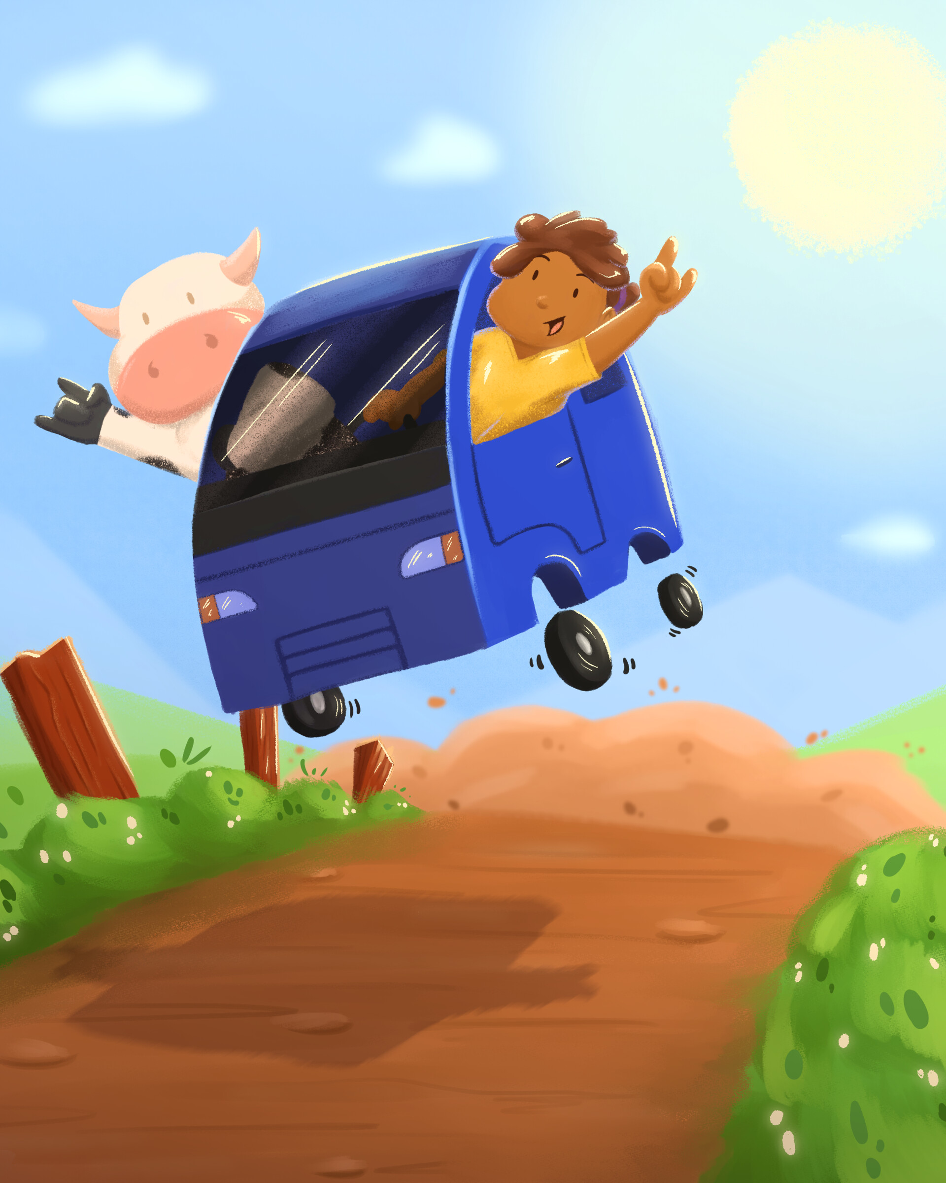 ArtStation - Car Ride