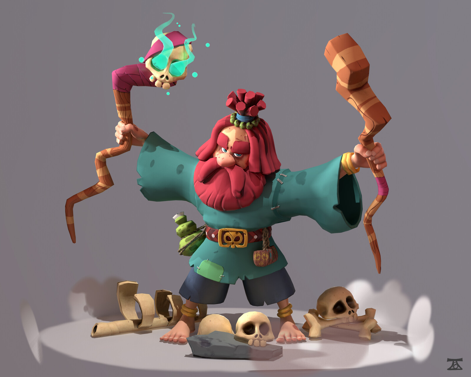 Tara Sullivan - Red Beard Wizard