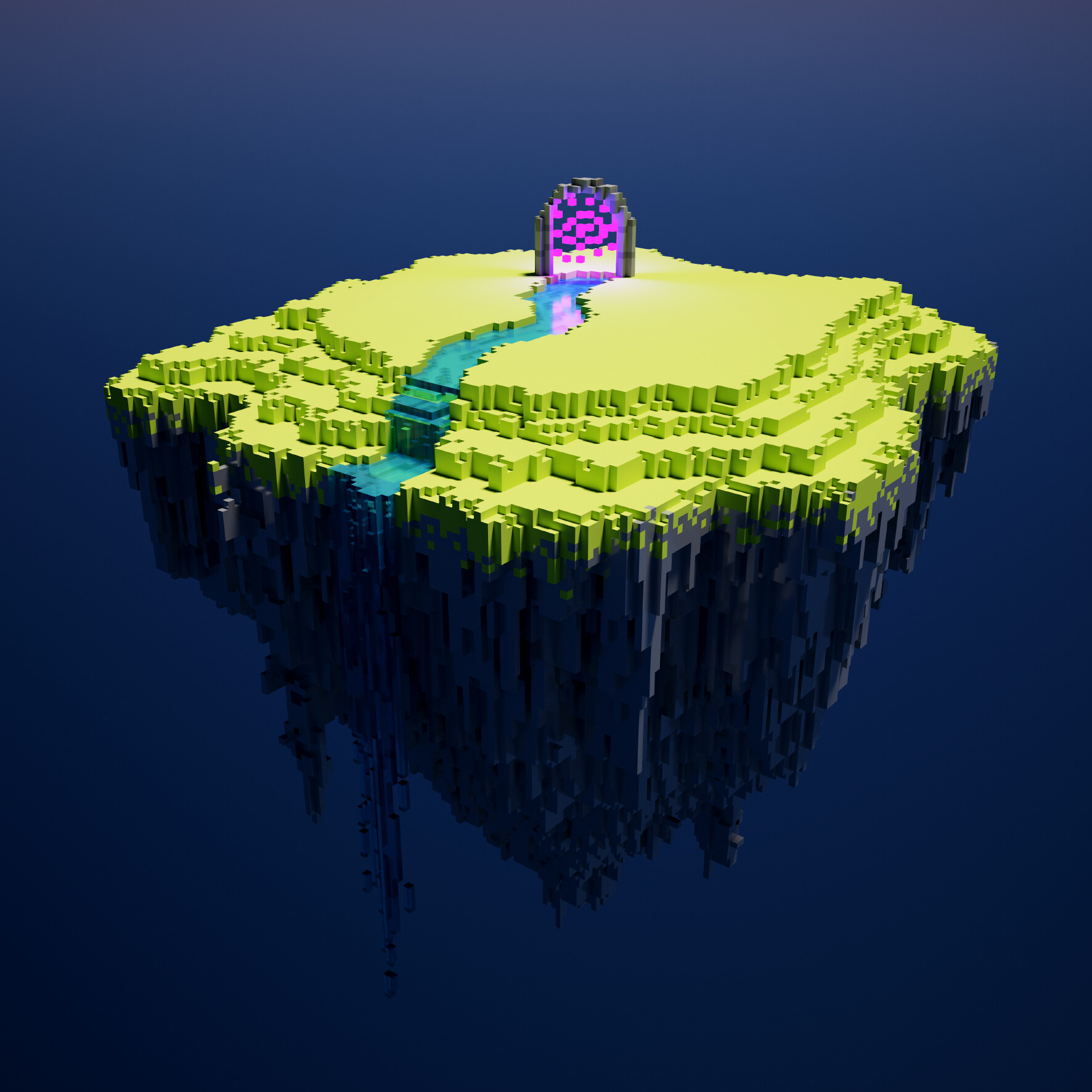 ArtStation - Floating Island