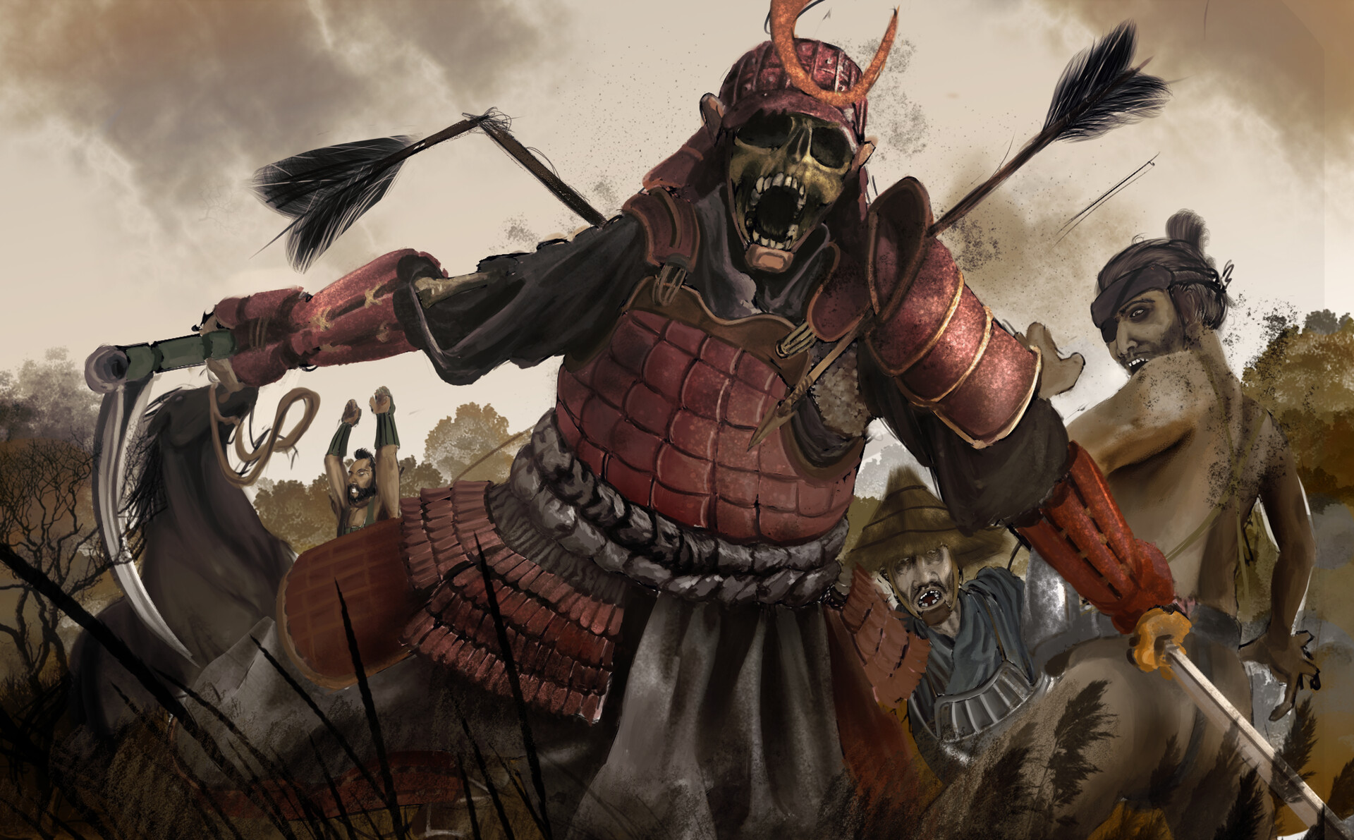 ArtStation - Samurai surprise