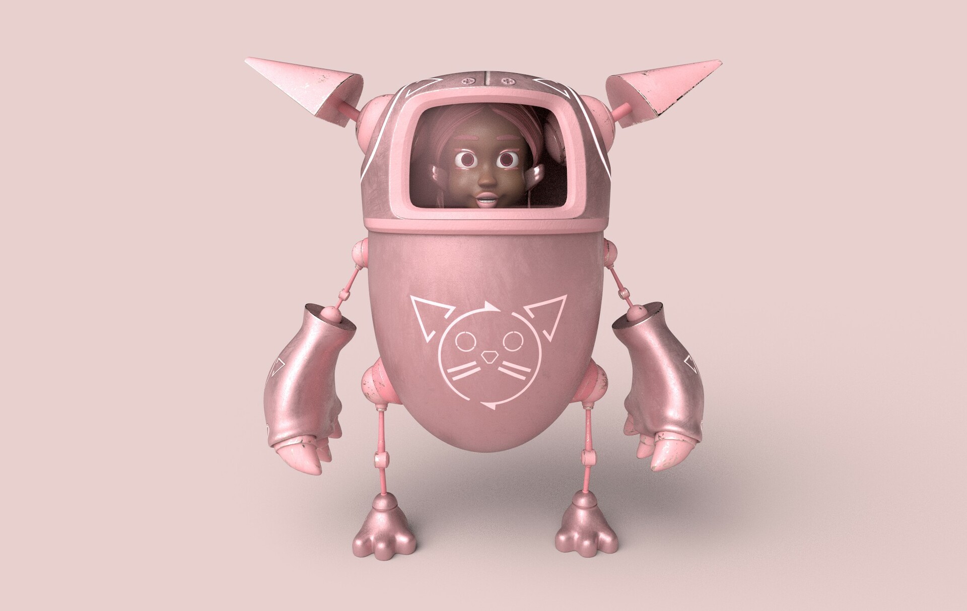 ArtStation - girlSculpt_K_bot_texture