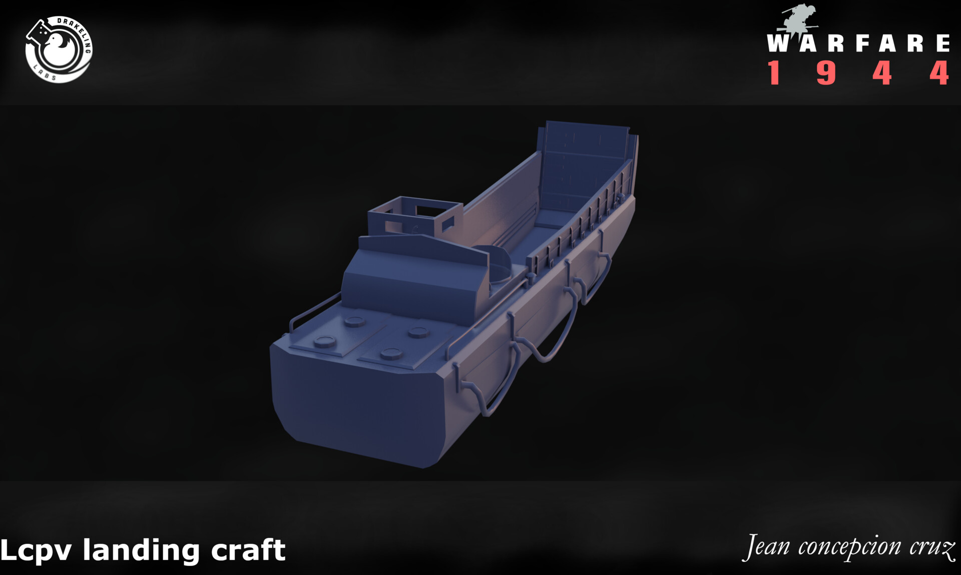 Jean Concepcion - Warfare 1944 LCPV American Landing craft