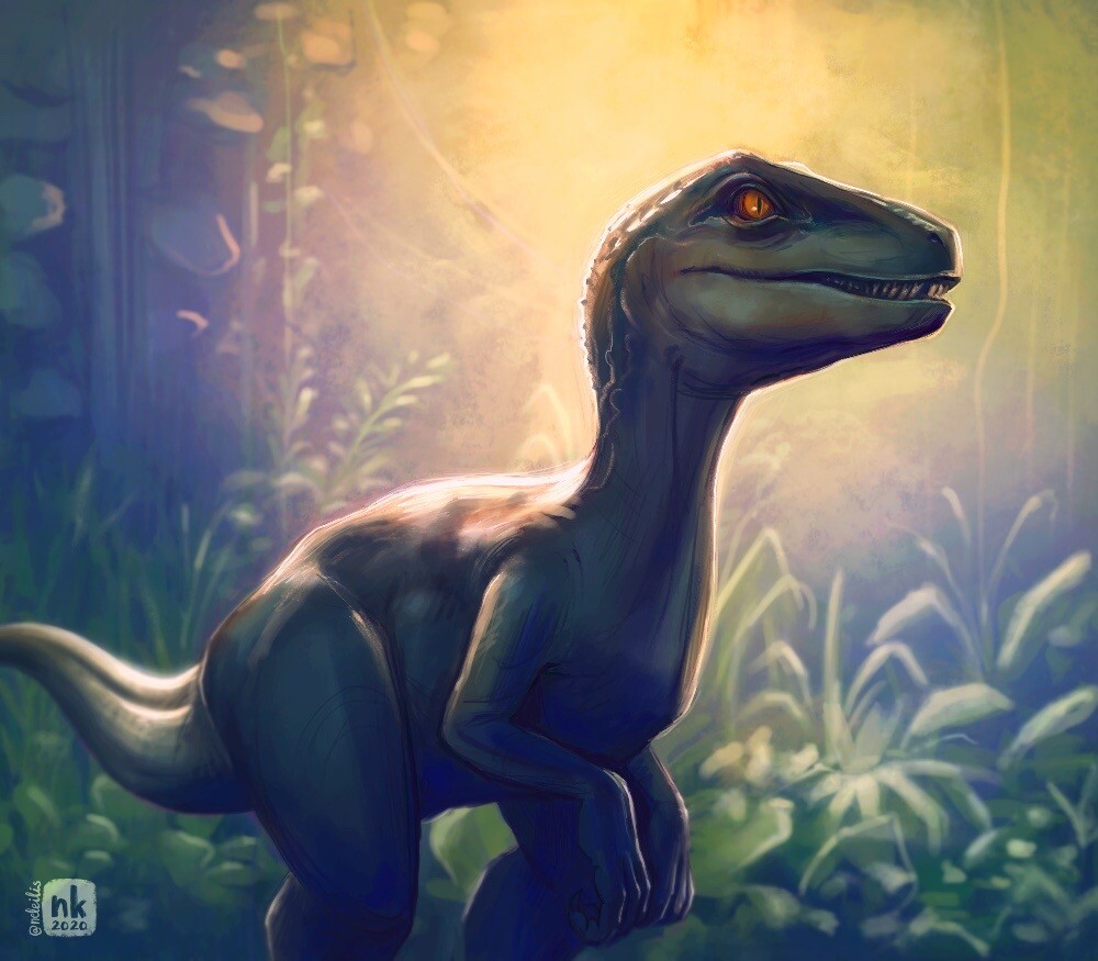 ArtStation - Velociraptor