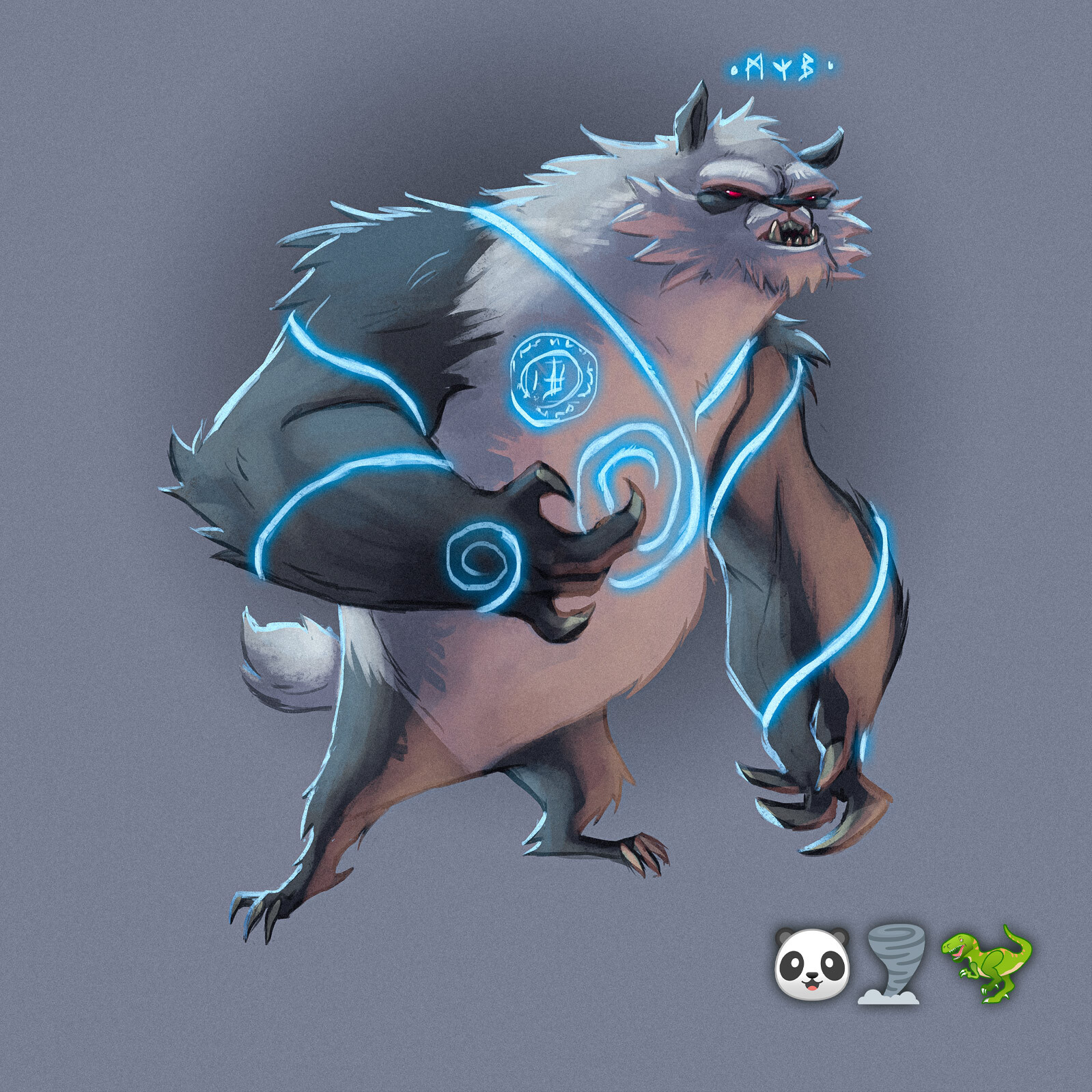 ArtStation - Emoji Creature